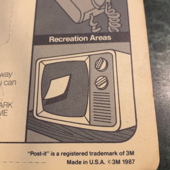 Post It | Office | Vintage 987 Post It 4 Count Notepad Brand New | Poshmark